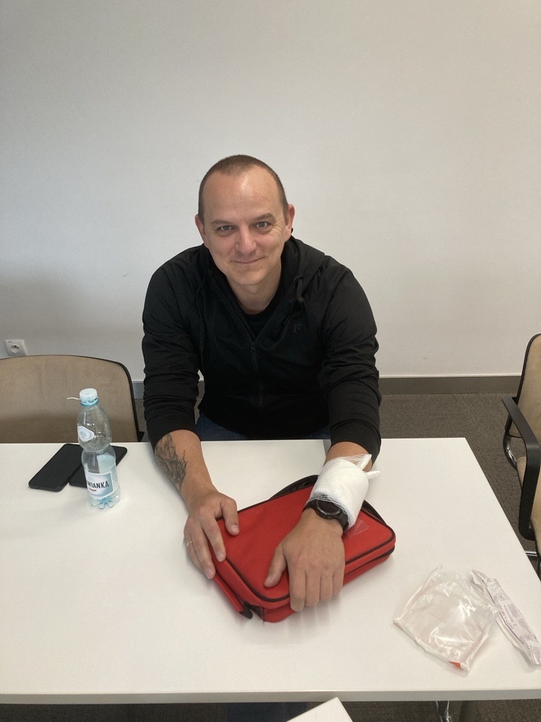 First aid at BBBS - B. Braun